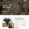 Wildlife Website Template - TemplateOnWeb