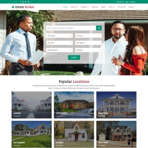 Realtor Website Template - TemplateOnWeb