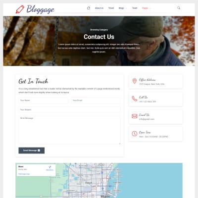Blog Website Template Free Download - TemplateOnWeb